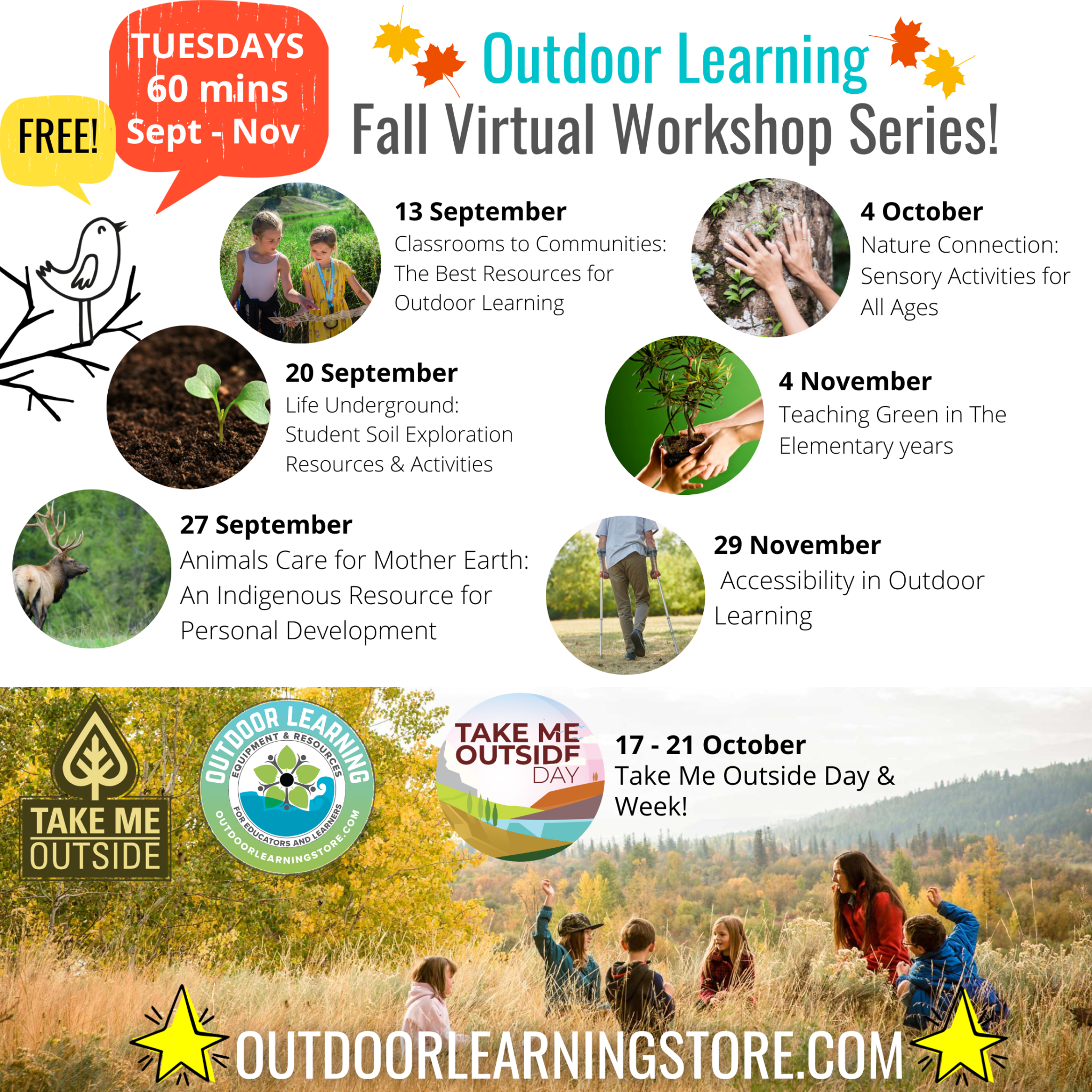The Outdoor Learning Store - Take Me Outside
