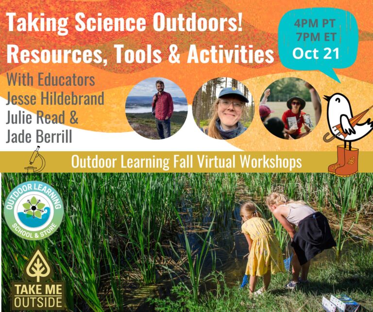 Take Me Outside Day: A Celebration of Outdoor Learning - Take Me ...