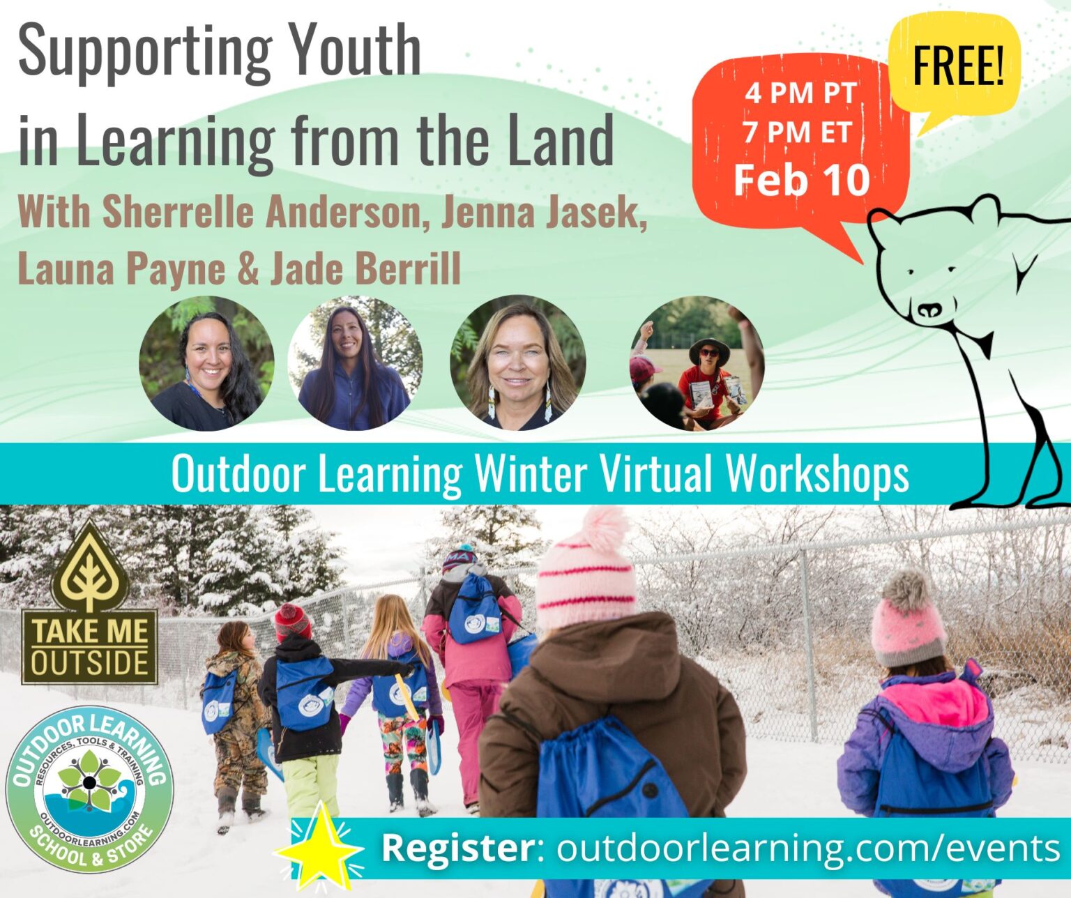 Outdoor Learning Winter Challenge - Take Me Outside
